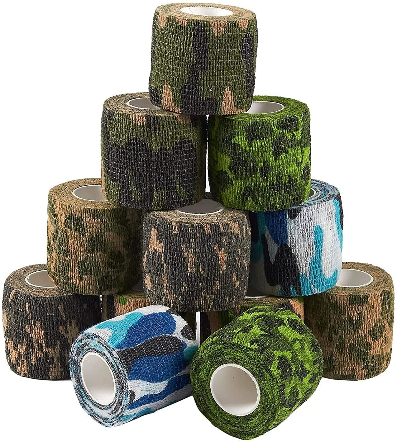Visland 3PCS Self-Adhesive Protective Camouflage Tape Wrap Tactical ...