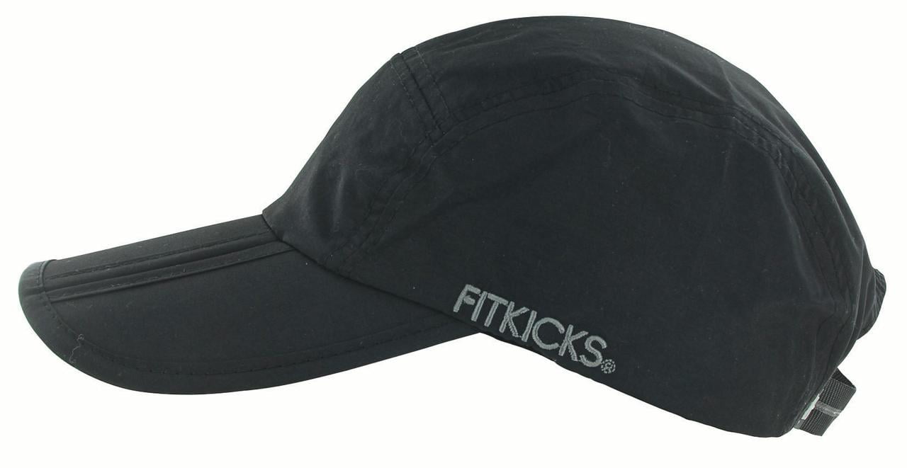FitKicks Folding Cap - Black - Walmart.com