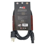 ProX 10 foot 12AWG 120VAC Male Edison NEMA 5-15P to TRUE1 powerCON Male ...