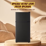 TACOOL 2.2Cu.Ft Small Refrigerator with Freezer, Mini Fridge with Top ...