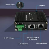 PoE Injector - Industrial Gigabit PoE++ Injector Hardened IEEE802.3at ...