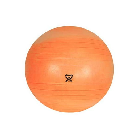CanDo Deluxe ABS Inflatable Exercise Ball, Orange, 21.7 Inch - Walmart.com