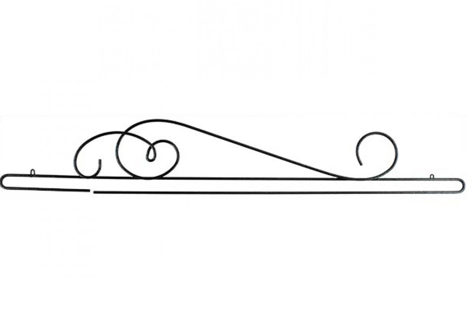 Classic Motifs 28 inch Heart Scroll Split Bottom Craft Holder - Walmart.com