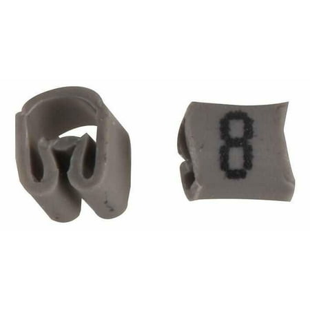 PRO POWER - Cable Marker 8 Grey 100 Pack | Walmart Canada