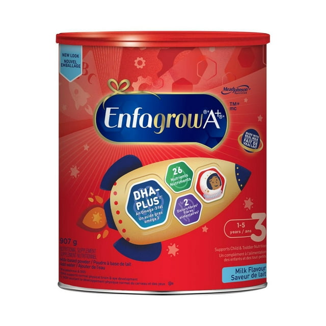 Enfagrow A+®, Toddler and Child Nutritional Drink, 26 Nutrients to ...