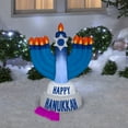 Outdoor Decorations: Gemmy Airblown Inflatable Hanukkah Menorah - Self ...