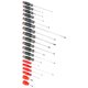 Duratek 19 Piece Combination Screwdriver Sets, Keystone Slotted ...