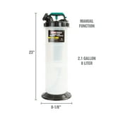 OEMTOOLS 24936 Manual Fluid Extractor - 2.1 Gallons (8L) - Walmart.com