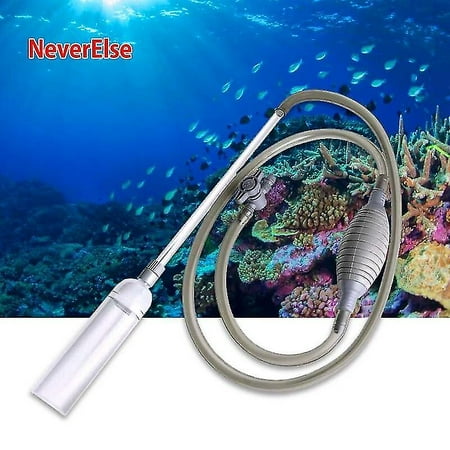 Aquarium Siphon Tube Fish Tank Cleaner Vacuum Pump Gravel Cleaner Sand ...