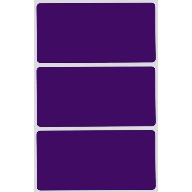 Royal Green Color-Coding Labels 4x2 inch Rectangular Label Stickers in ...