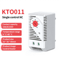 Temperature Controller Mechanical Switch NO NC 0-60℃ Cabinet Thermostat and Humidity Control AC ...