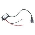 12V 24V To 5V 3A USB Charging Module USB Car Charging adapter For ...