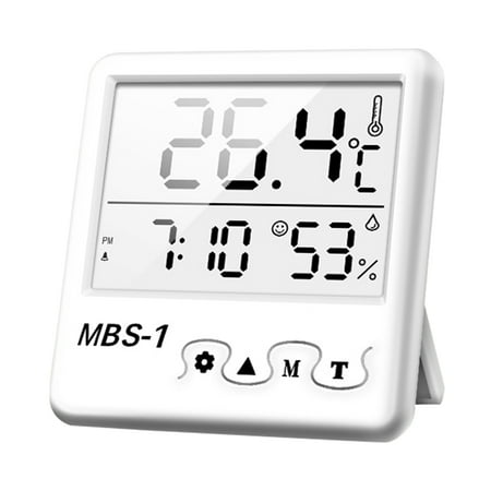 Temperature&Humidity Meter Accurate Indoor Hygrometer-Thermometer Room ...
