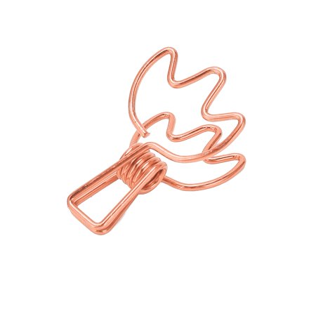 Binder Clips, Crown Shape Paper Clips 100Pcs Convenient Sturdy Cartoon ...