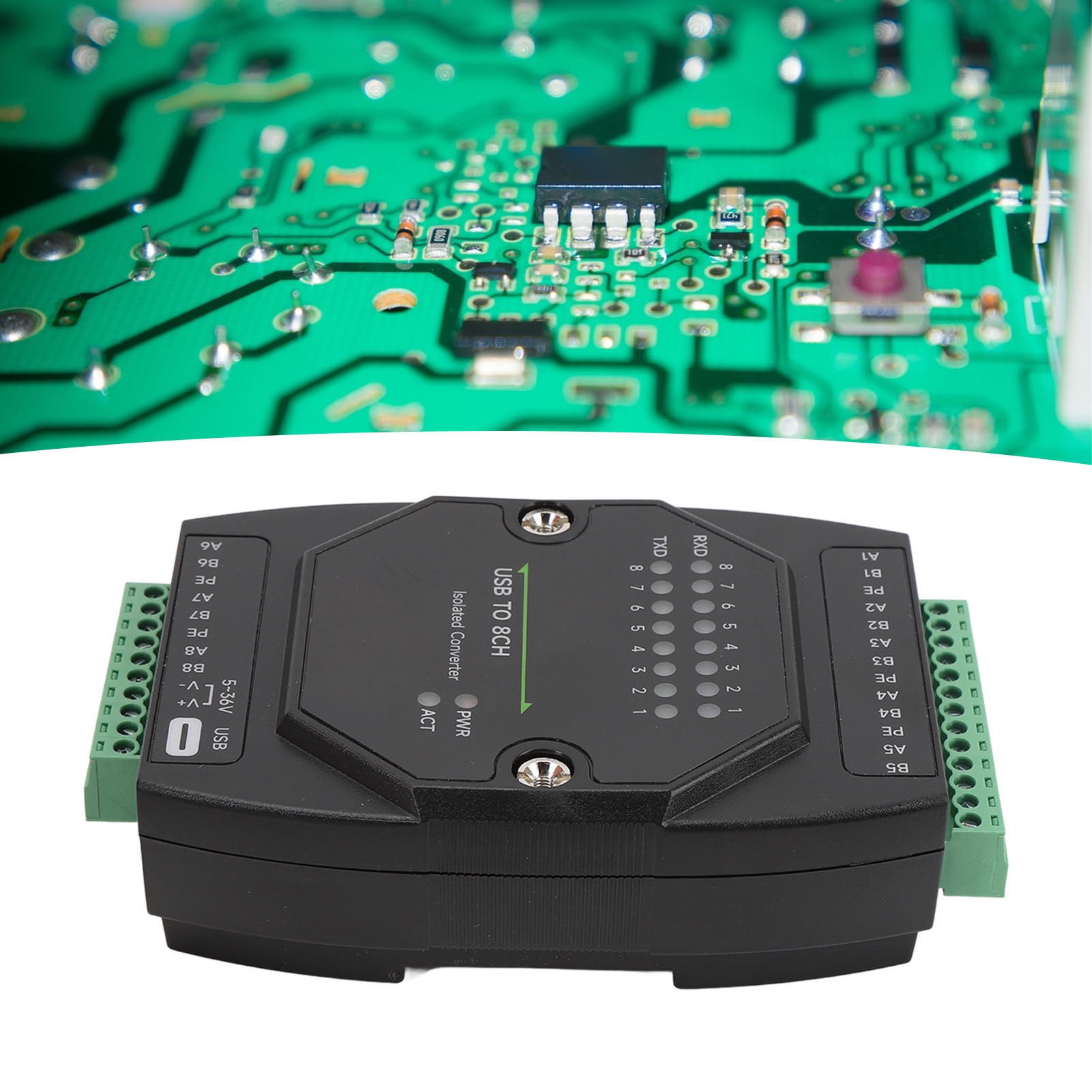 USB To RS485 Converter, Type C To RS485 Adapter 5V Onboard TVS Strong ...