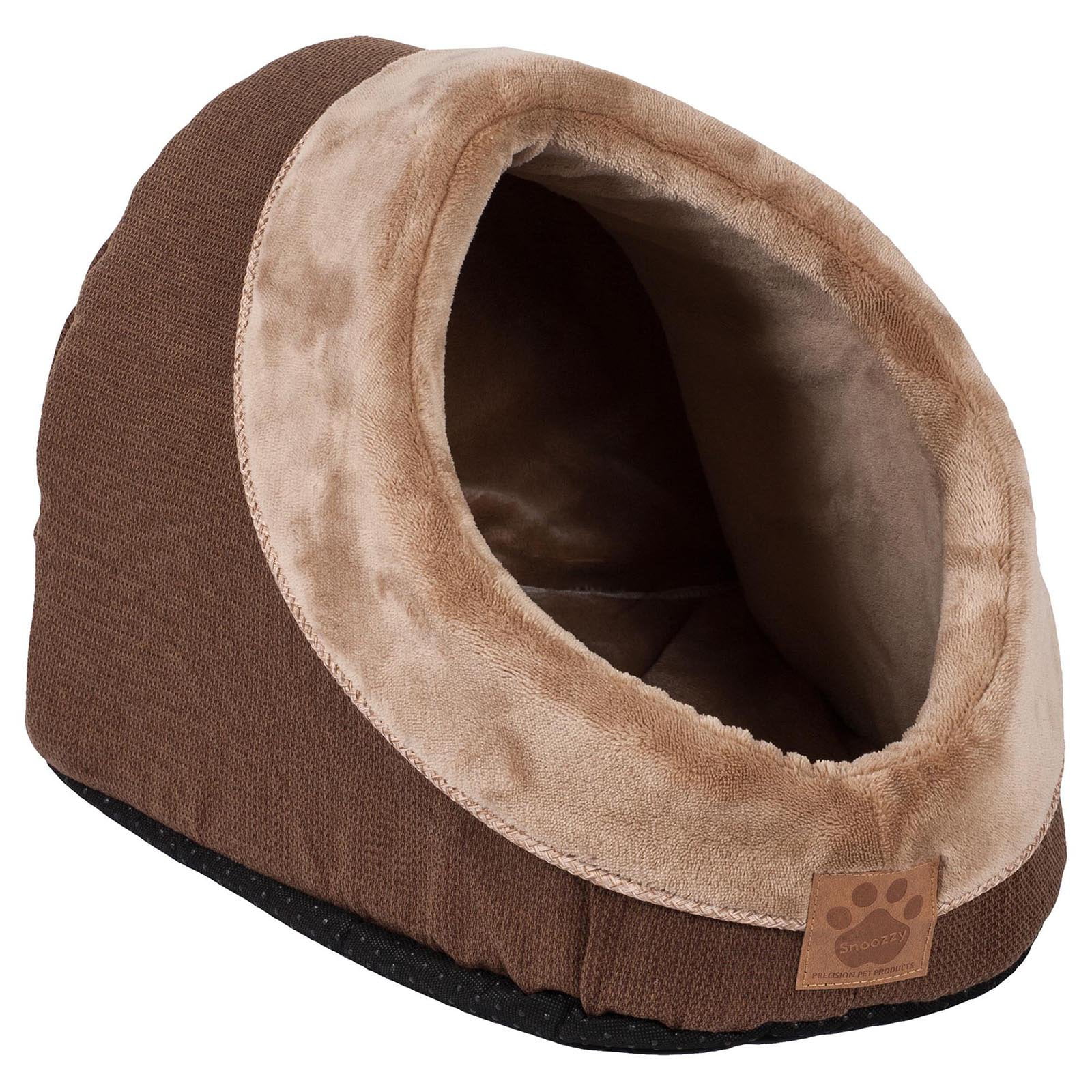 Precision Snoozzy Hide & Seek Pet Bed - Brown - Walmart.com