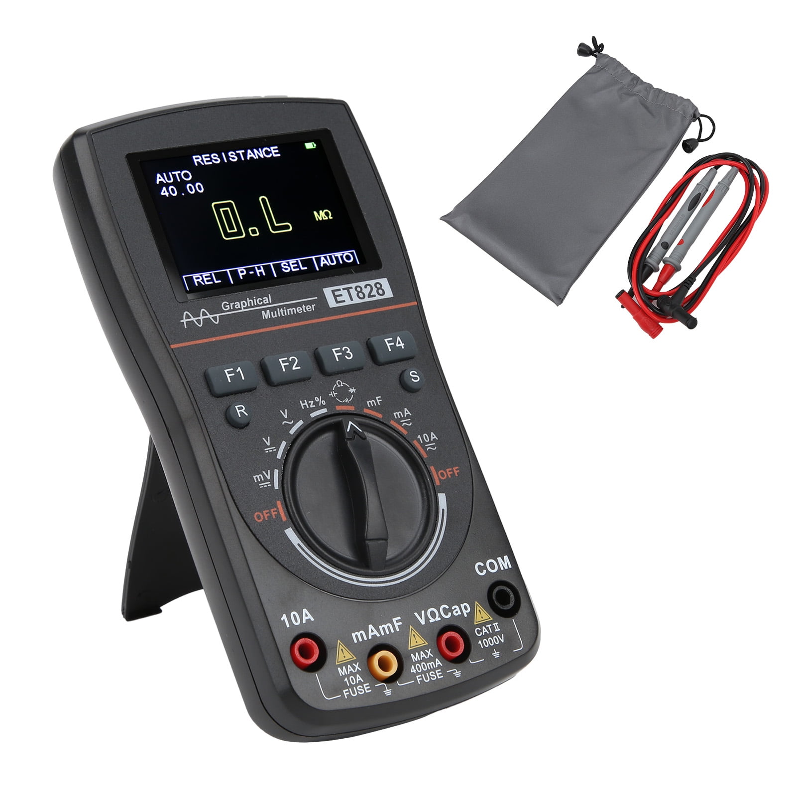 Digital Multimeter, Digital Oscilloscope 1MHz Bandwidth Automatic ...