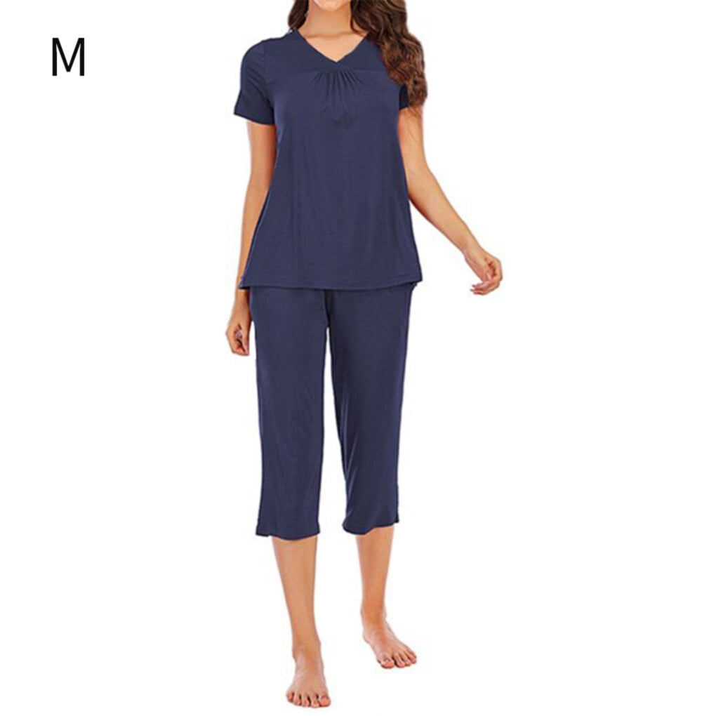 Click here for Tredstone Women Sleepwear Set Sexy V Neck Top Pant... prices
