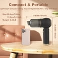 Ecoflick Handheld Vacuum Cleaner, 12000Pa High Power, 80W Cordless ...