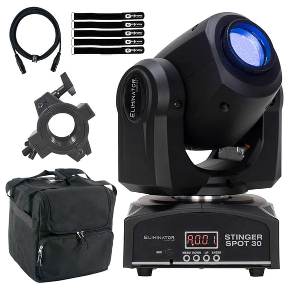Eliminator Lighting MEGA FLAT PAK EP Lighting System with 4x Mega Par ...