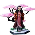 Demon Slayer: Kimetsu No Yaiba Sakura Scene Nezuko Figure Statue Puppet ...