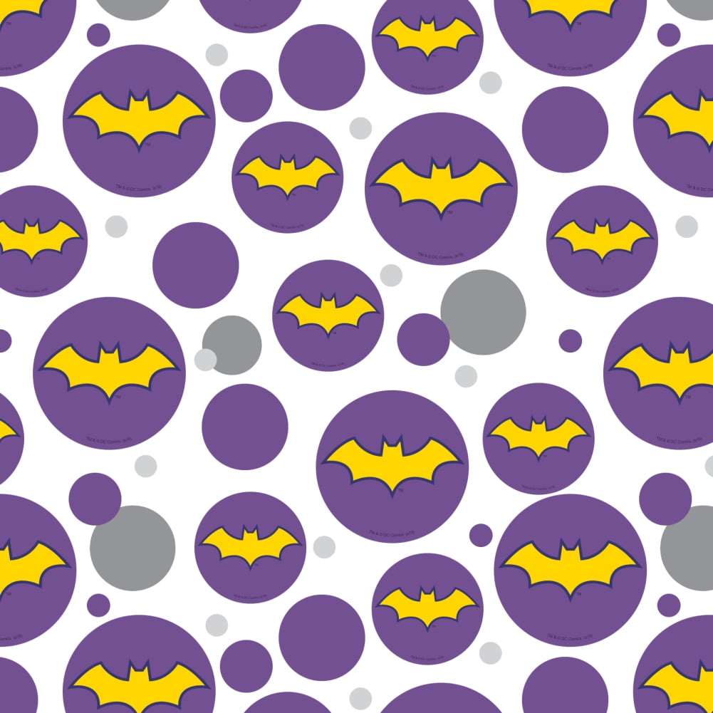 Batman Batgirl Logo Premium Gift Wrap Wrapping Paper Roll - Walmart.com