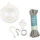 Pepperell Designer Macrame Hanging Terrarium Kit-Gray - Walmart.com