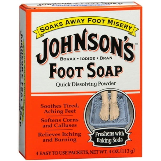 Johnson & Johnson Foot Soap, 4 Ounce - Walmart.com