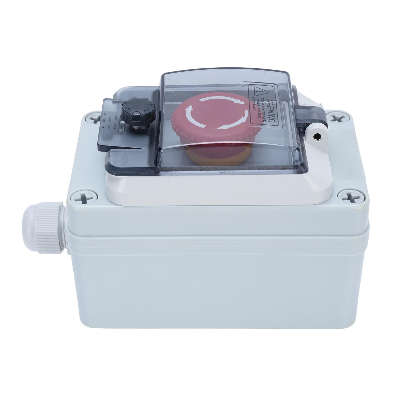 Stop Emergency Stop Button with Box IP67 Water Proof Shut Off Push ...