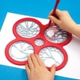 Spirograph Cyclex Set Art Kit Rotating Stencil Wheel Creates Countless ...