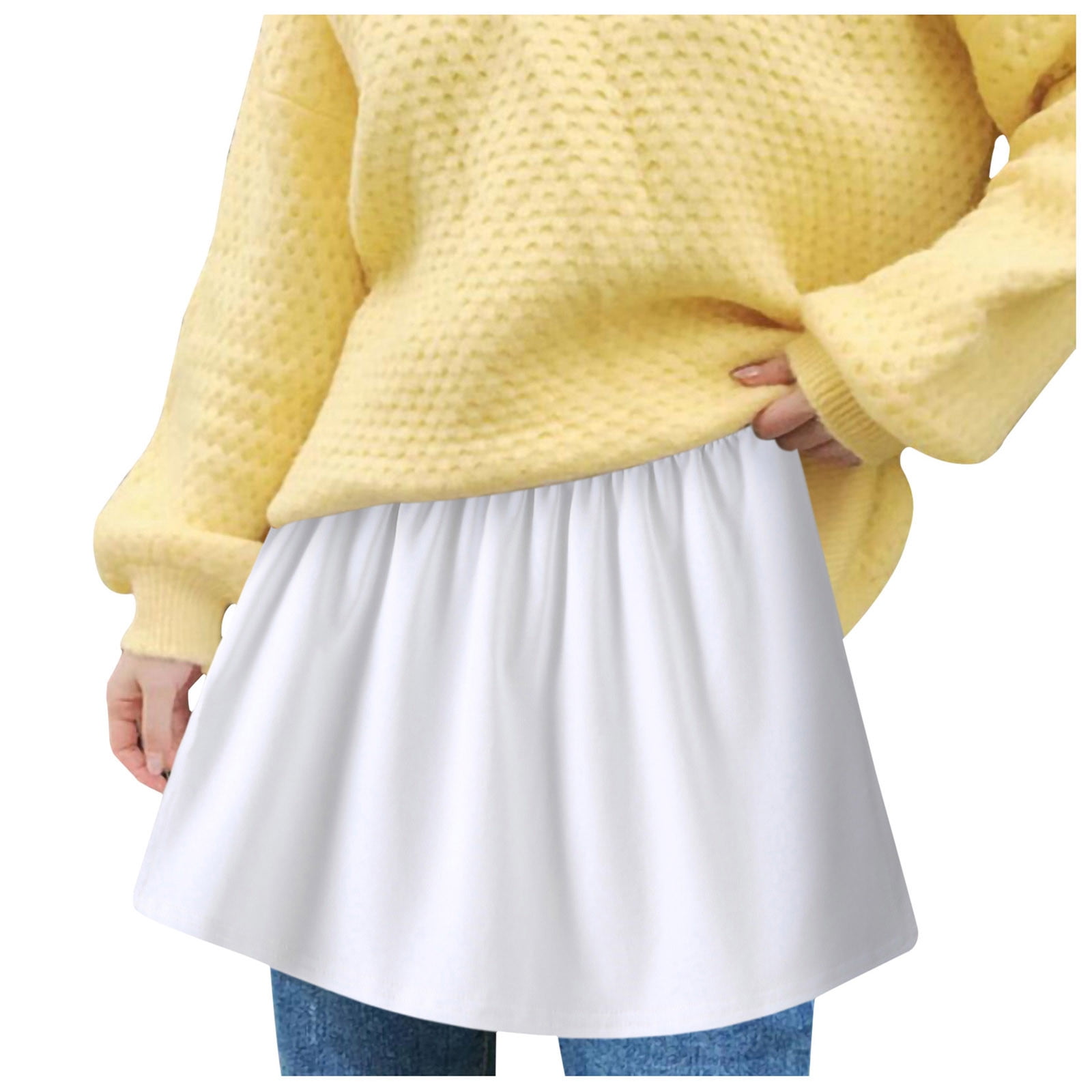 Click here for Unbranded Womens Layered Tiered Sheer Solid Color... prices