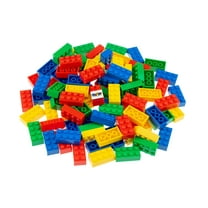 Strictly Briks Big Briks Brick Construction Set - 108 Pieces - Blue ...