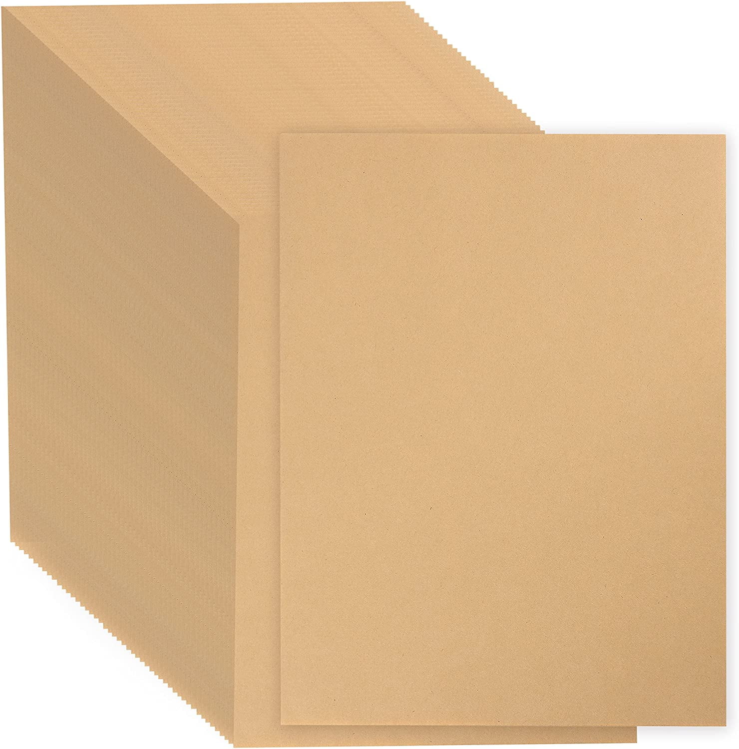 Mr. Pen- Kraft Paper Sheets, 50 Pack, 8.5 x 11", Kraft Paper, Brown ...