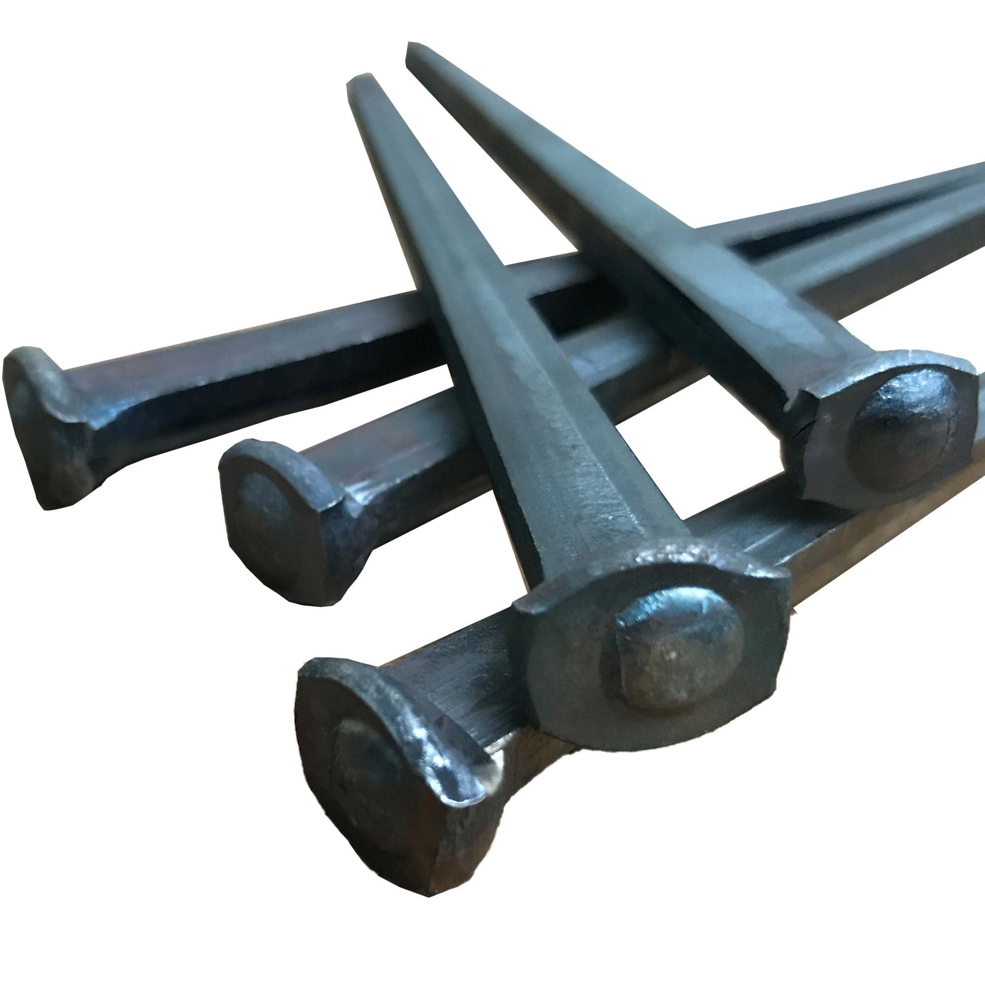 8"- STEEL SQUARE COMMON ROSE HEAD STANDARD-80d Nails 50-Nail - Walmart.com