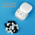Earbud Silicone Tips – Enhanced Bass Stability, Sweatproof Design for ...
