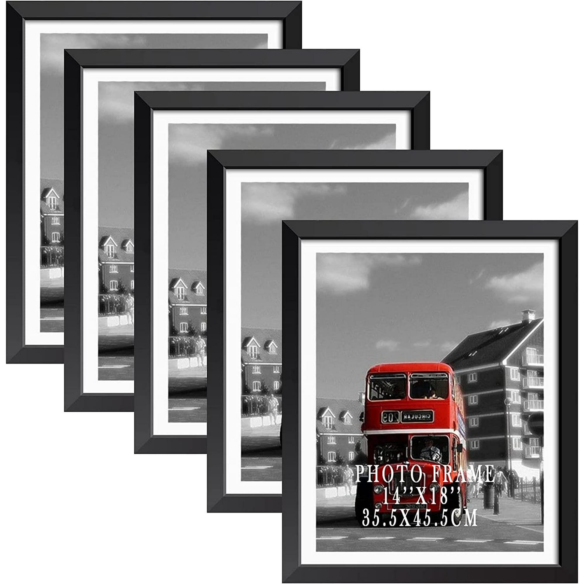 Click here for Hahdaxia 14x18inch Black Wooden Picture Frame Set... prices