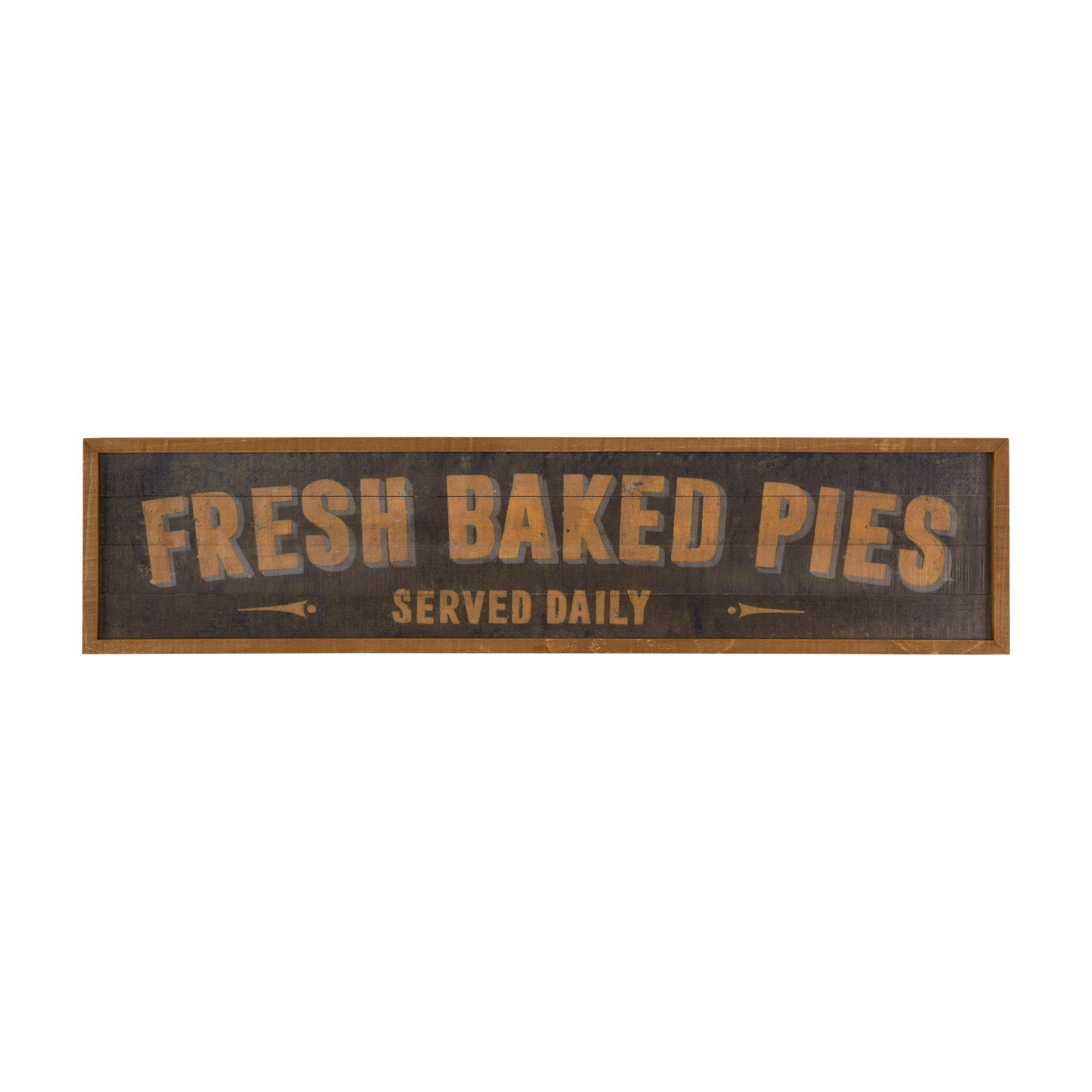 3R Studios Fresh Baked Pies Served Daily Wood Wall Sign - Walmart.com