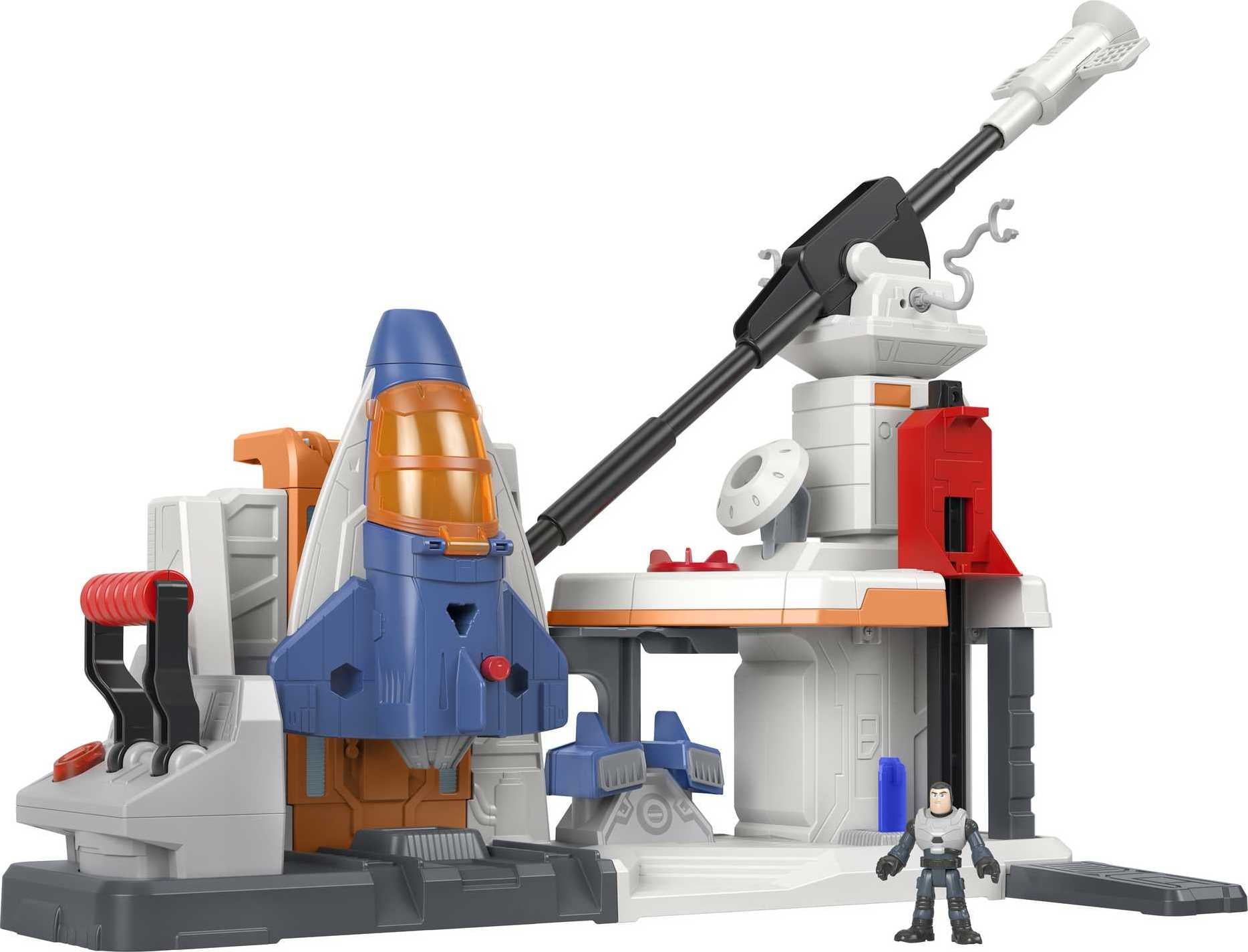 Disney & Pixar Lightyear Imaginext Lift & Launch Star Command Playset ...