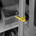 ONE TIE 14-Inch 2 Pack Yellow Reusable Tie Strap, Indoor and Outdoor ...
