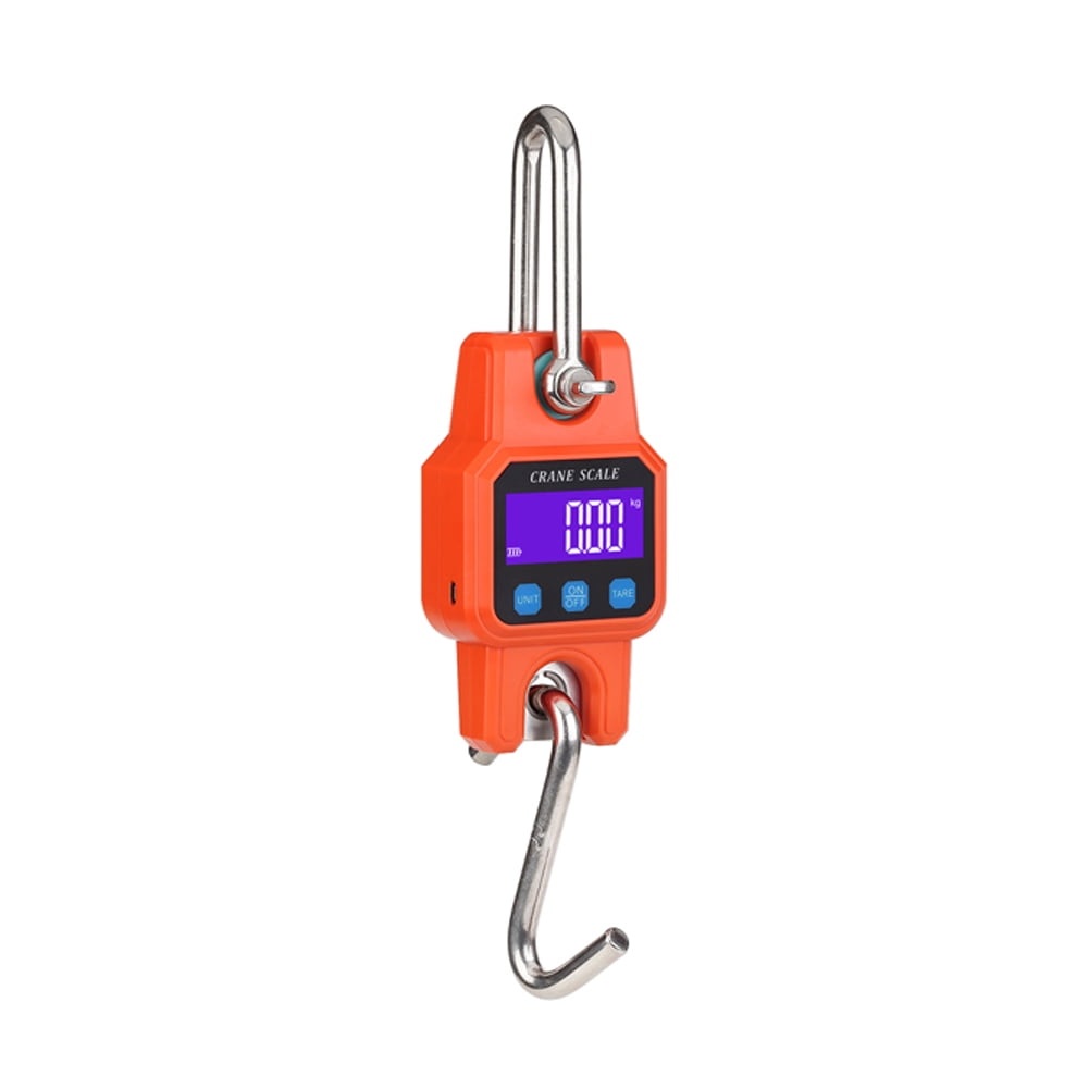 WeiHeng 300kg/50g Pantalla LCD recargable Escala de caza electrónica ...