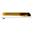 3 Yellow Utility Knife Box Cutters Heavy Duty Industrial Strength ...