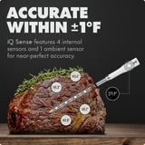 iQ Sense by CHEF iQ Smart Wireless Thermometer, WiFi Unlimited Range, 5 ...
