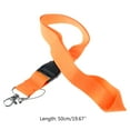 ESTONE ONE Color Black Blank Plain Key Lanyard Badge ID Holders Phone ...