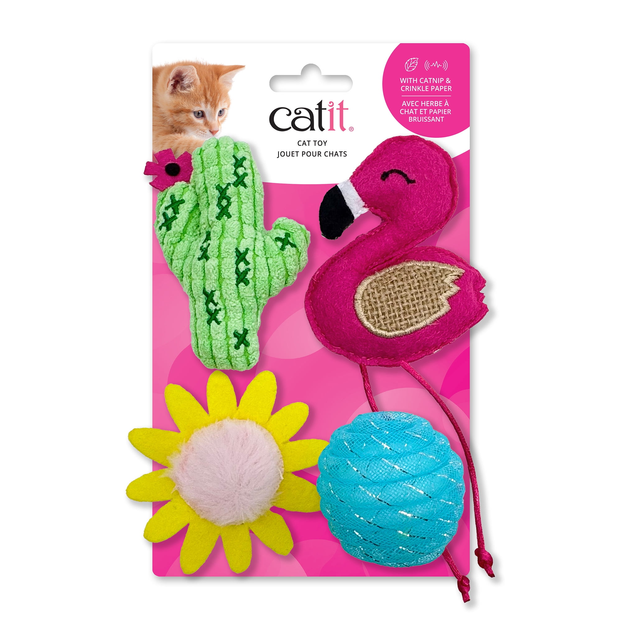 Click here for Catit Spring Set Cat Toy 4pk prices