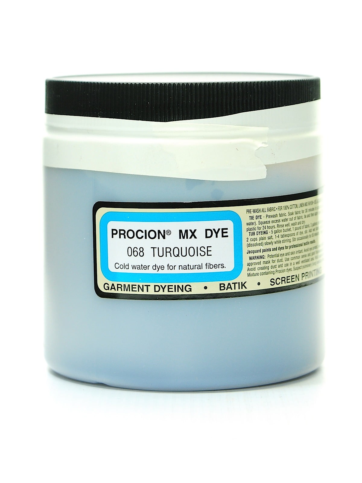 Procion MX Fiber Reactive Dye turquoise, 068, 8 oz. (pack of 3 ...
