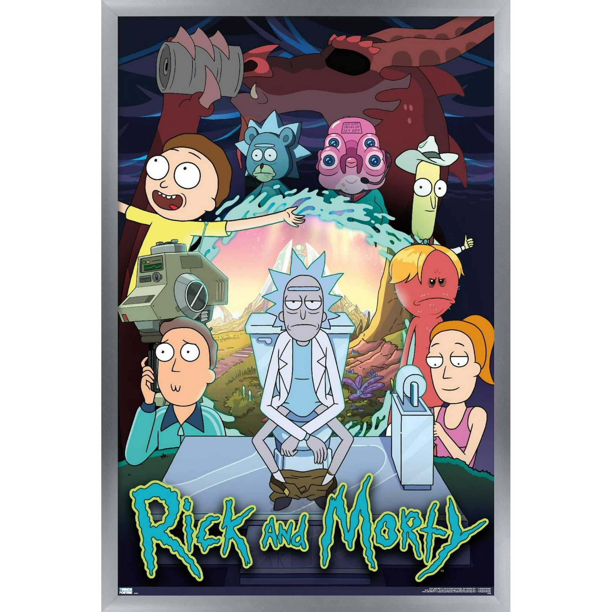 Click here for Trends International Rick And Morty - Season 4 Gro... prices