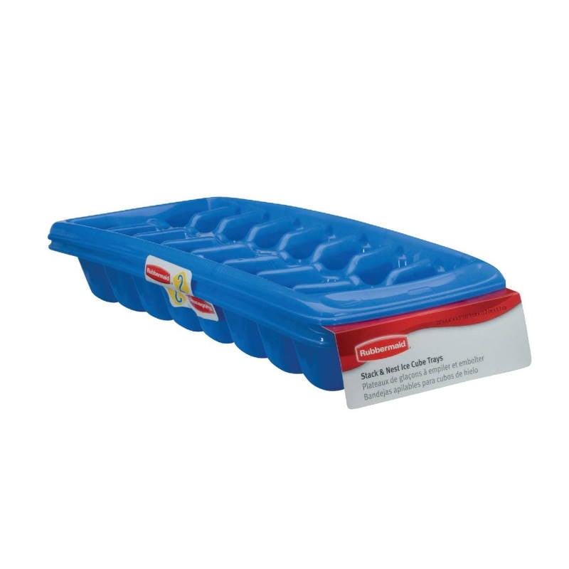 Bandeja Charola Para Hielos 2 Pzas Azul Rubbermaid FG2879/FG2879RDPERI ...