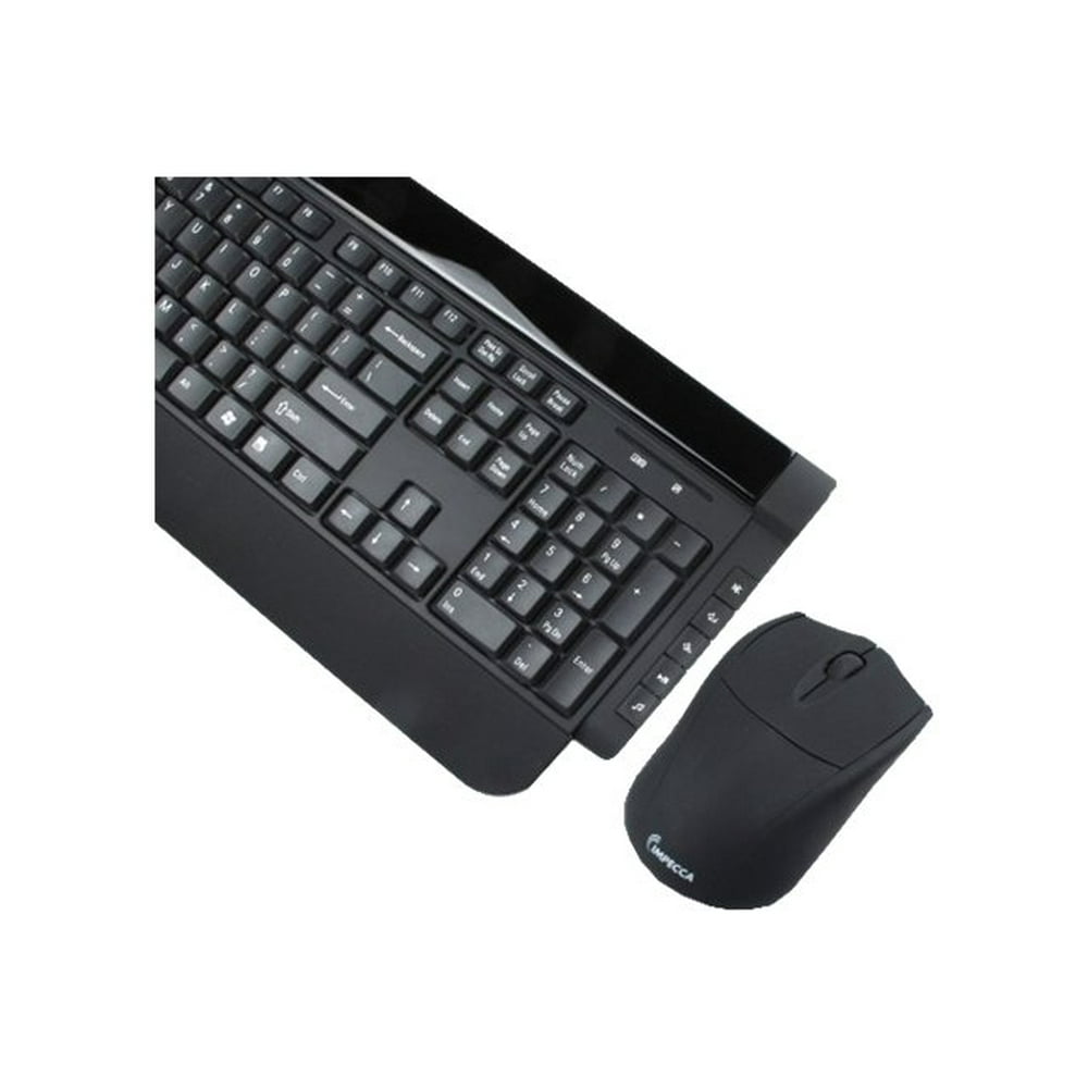 Impecca KBM 201 WC - Keyboard and mouse set - wireless - 2.4 GHz ...