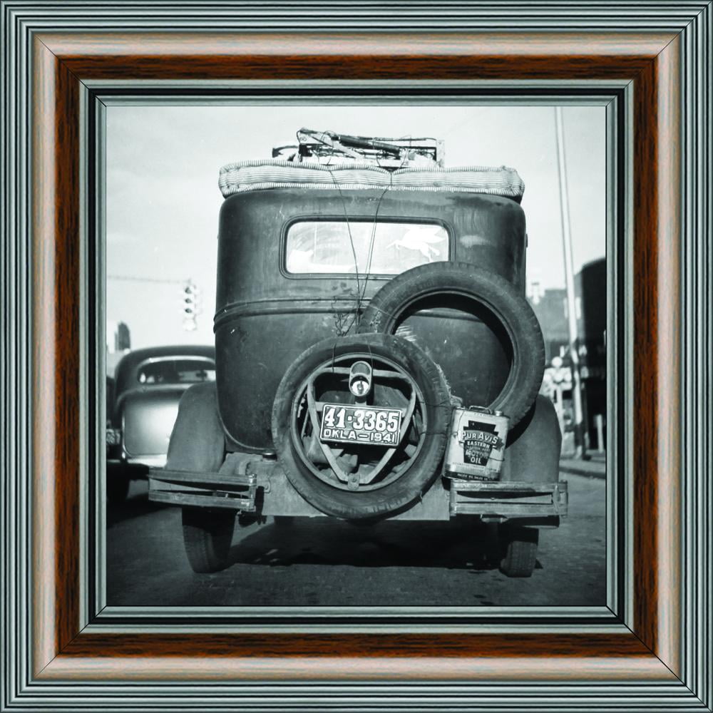 Okies’ Car, Great Depression Images, Historical Picture Frame, 10x10 ...