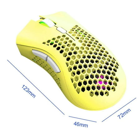 Wireless Gaming Mouse RGB Breathing Light Computer Gaming Mouse for ...